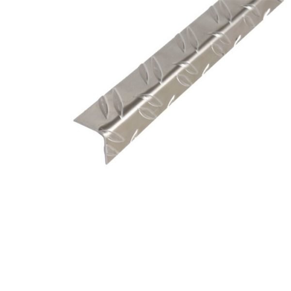 Checker plate angle profile alu 23.5x23.5mm x 1m | DS Supplies